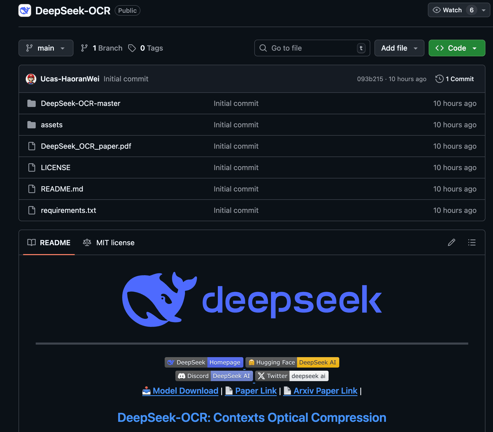 DeepSeek OCR - Free Online OCR Tool | Vision-Language Model Text Extraction